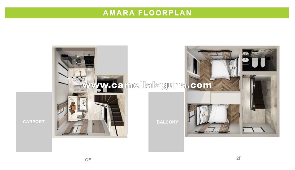 Amara - House for Sale in Cabuyao, Laguna (Near Nuvali) | Camella Laguna